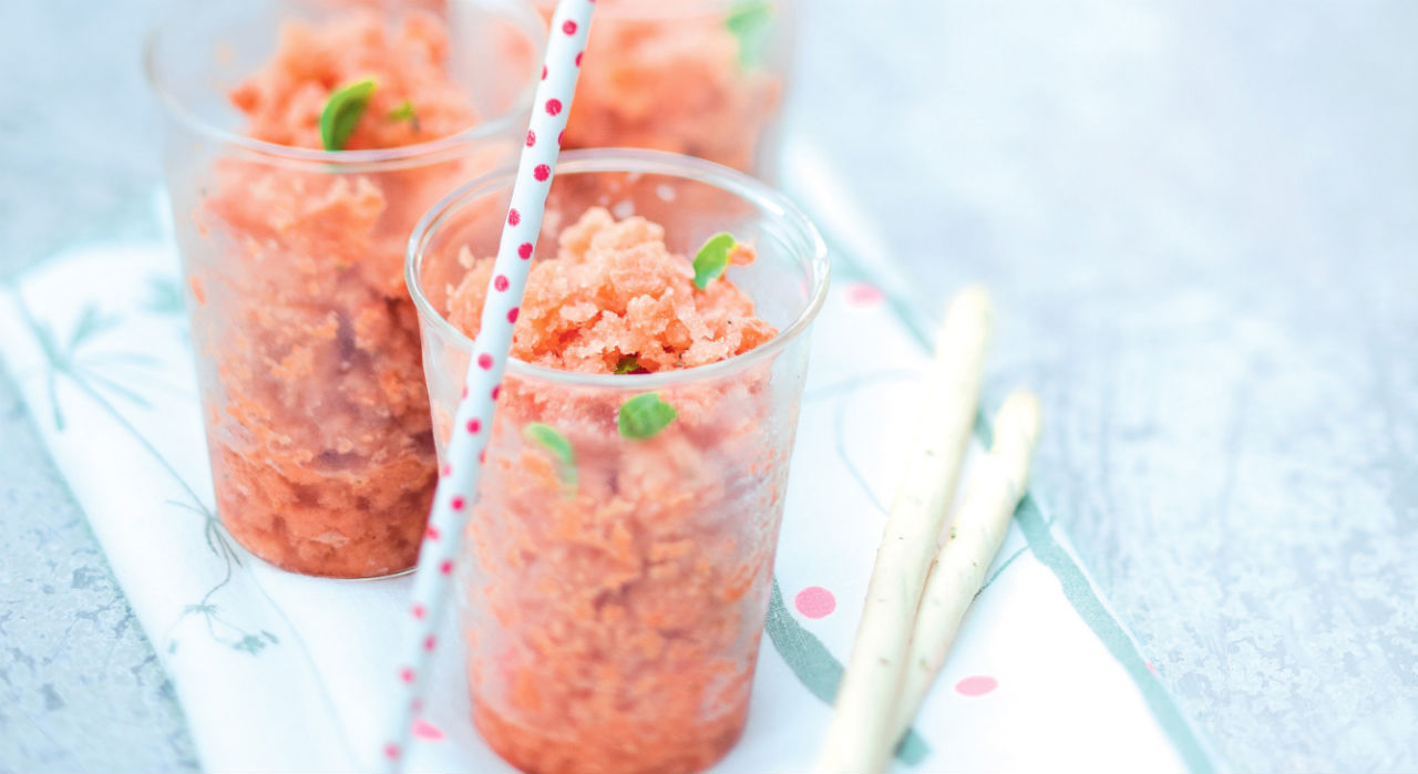 Granité fraises & citron